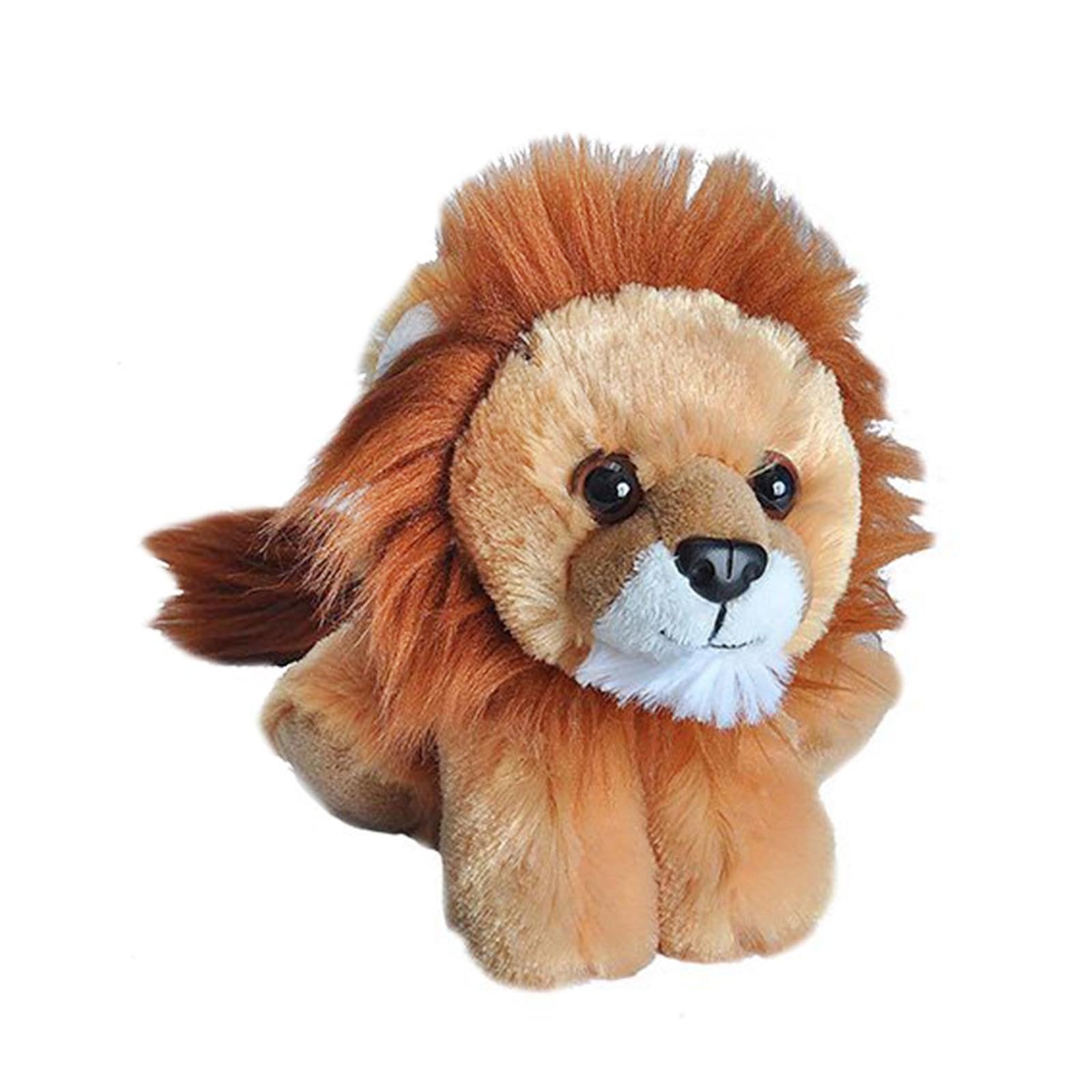 Wild Republic Hug'ems Mini Lion Animal 7 Inch Plush – Elephant's Trunk