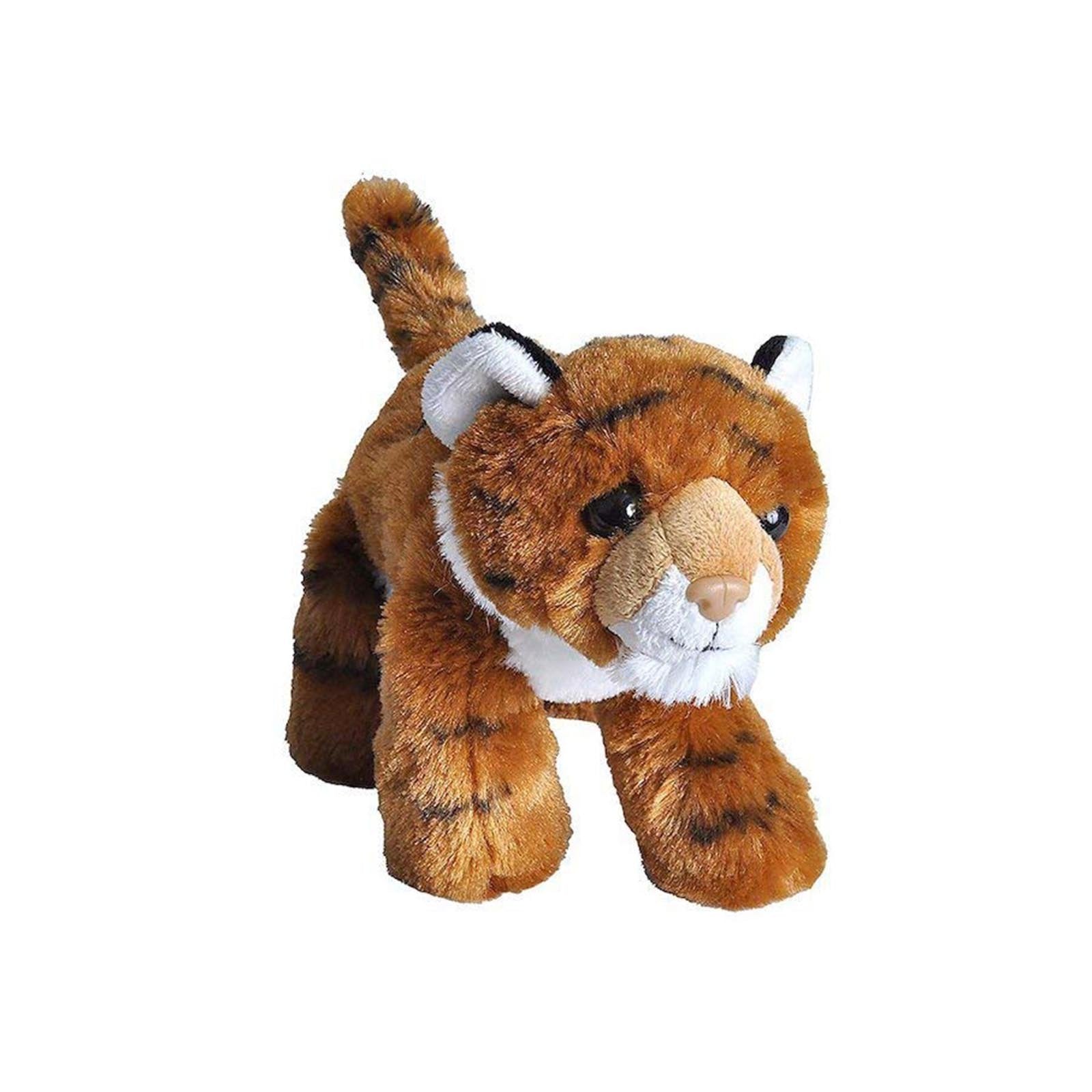 Wild Republic Hug'ems Mini Tiger Animal 7 Inch Plush – Elephant's Trunk