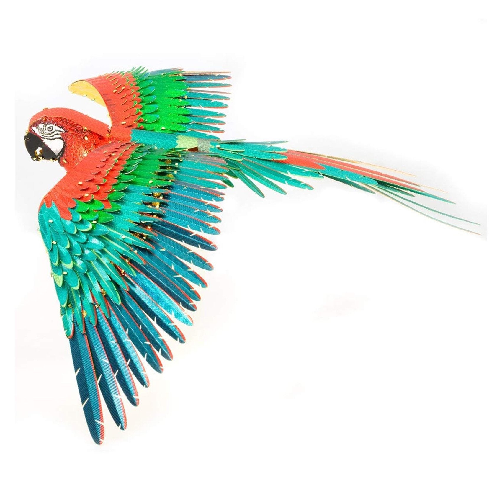Metal Earth Iconx Parrot Jubilee Macaw Steel Model Kit – Elephant's Trunk