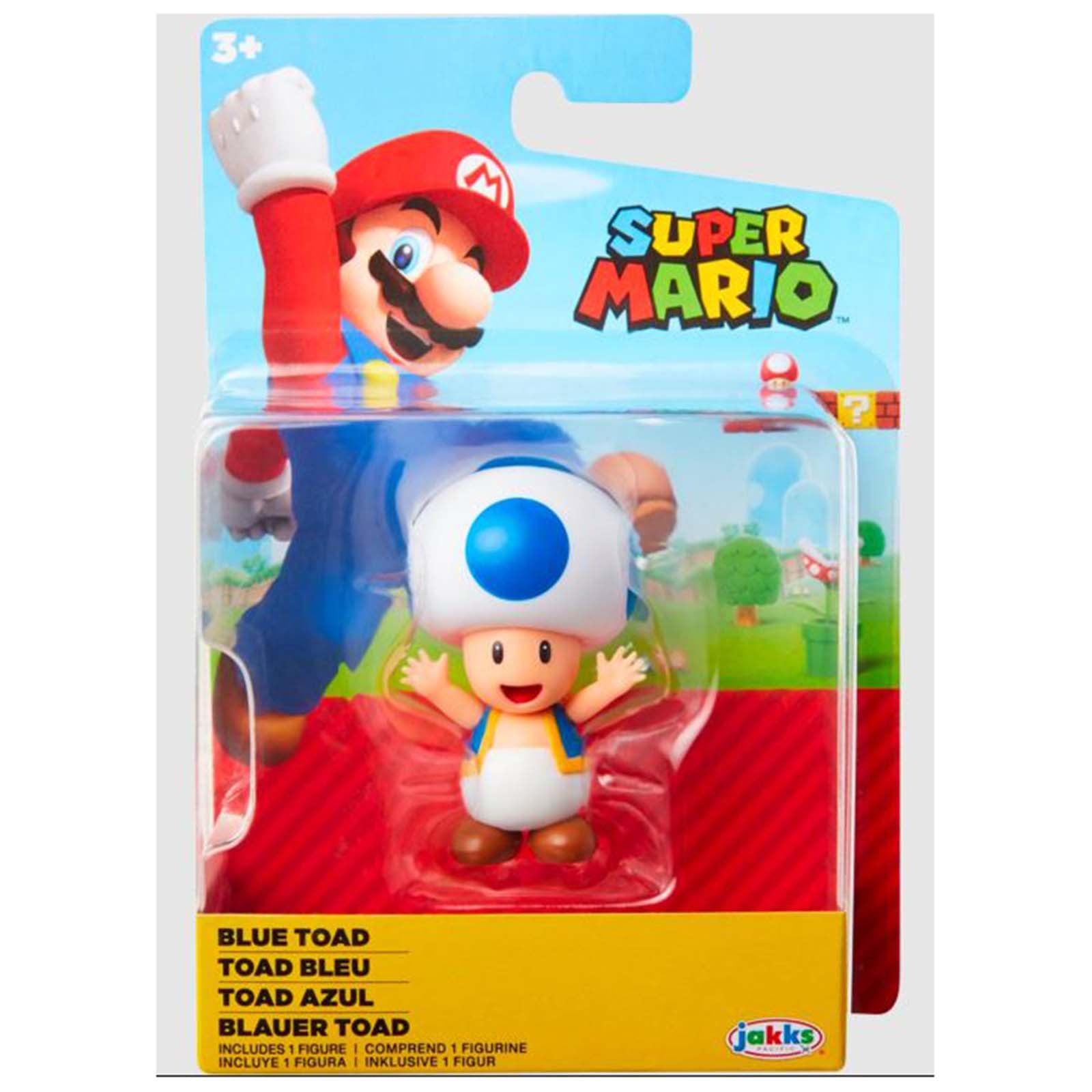 Jakks Pacific Super Mario Blue Toad Wave 44 Figure – Elephant's Trunk