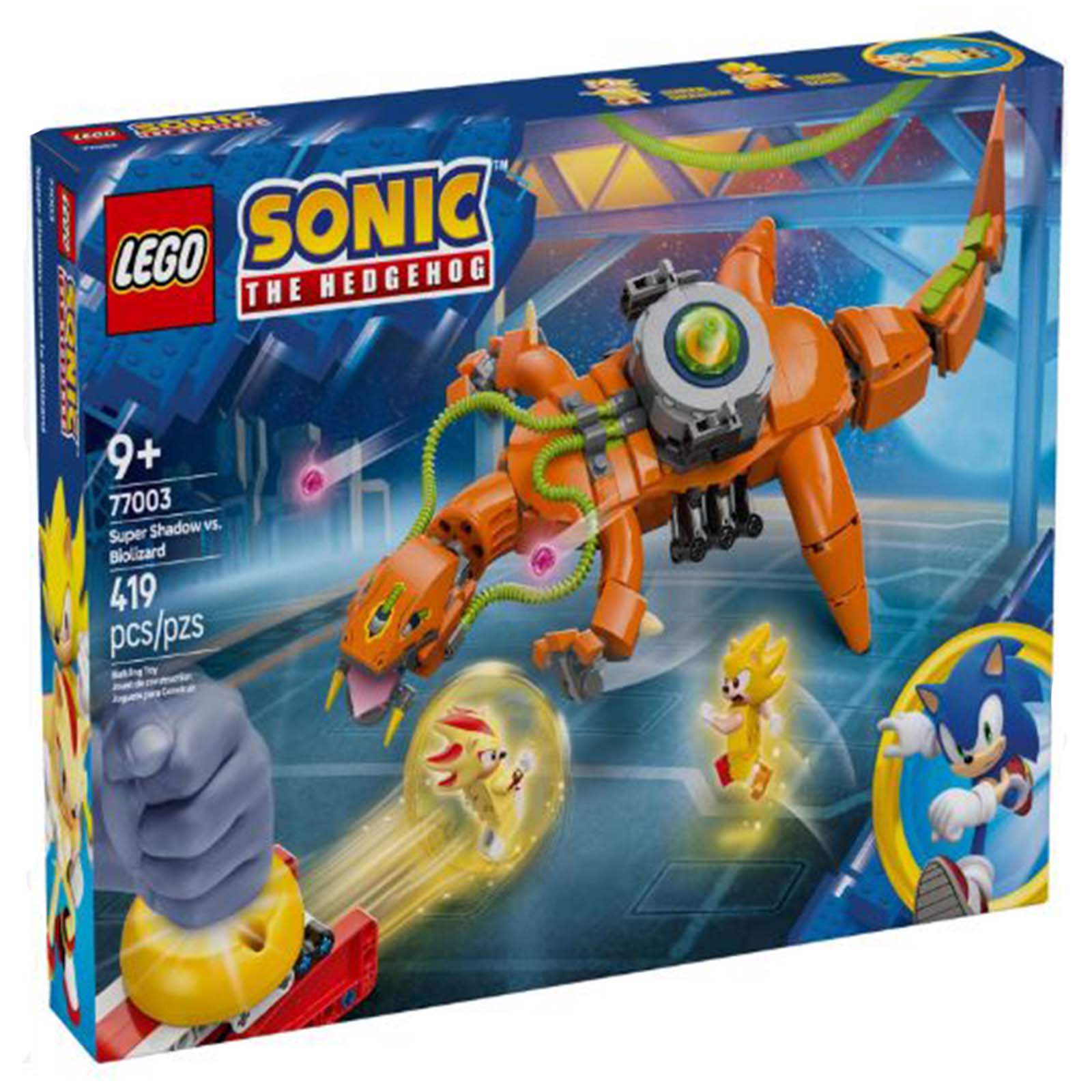 LEGO® Sonic The Hedgehog Super Shadow Vs Biolizard Building Set 77003 ...