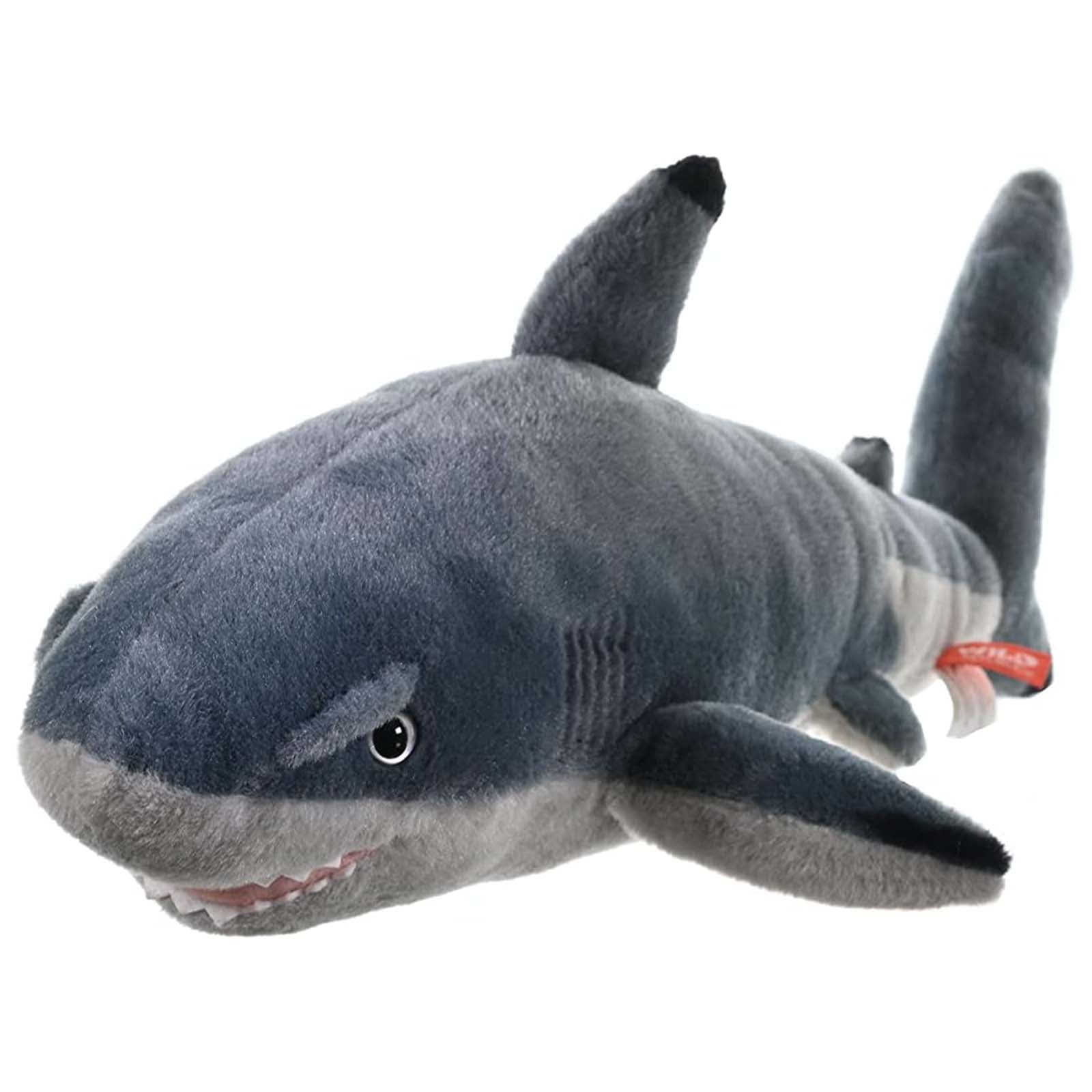 Wild Republic Cuddlekins Blacktip Shark 23 Inch Plush Figure – Elephant ...