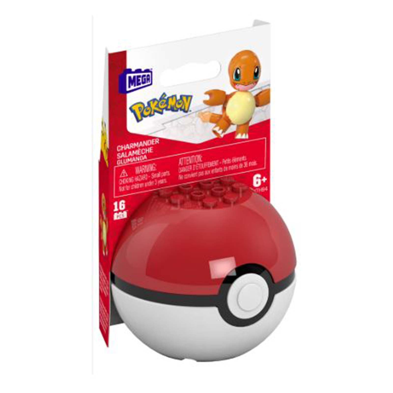 MEGA Pokemon Charmander 16 Piece Building Set – Elephant's Trunk