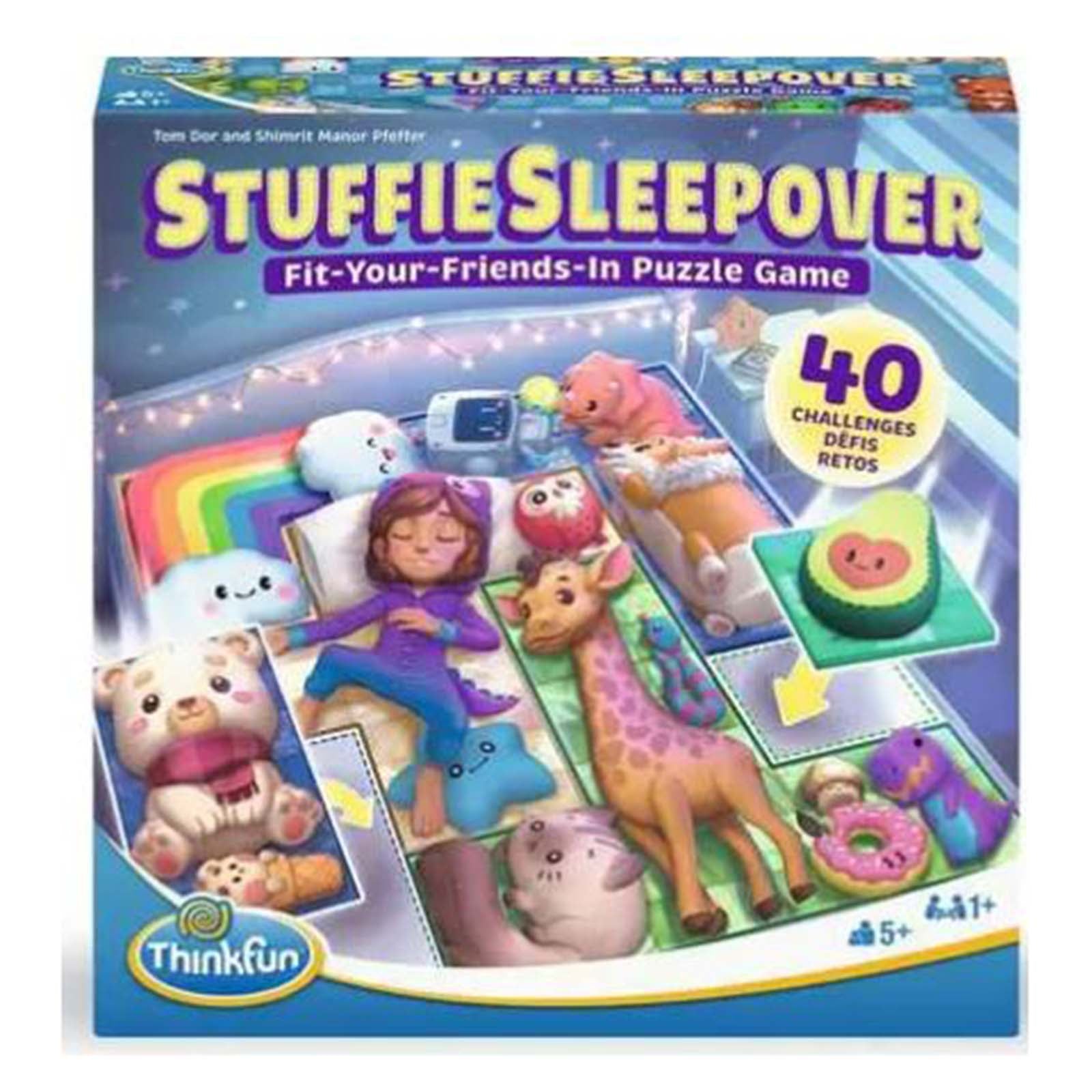 Thinkfun Stuffie Sleepover Puzzle Game – Elephant's Trunk
