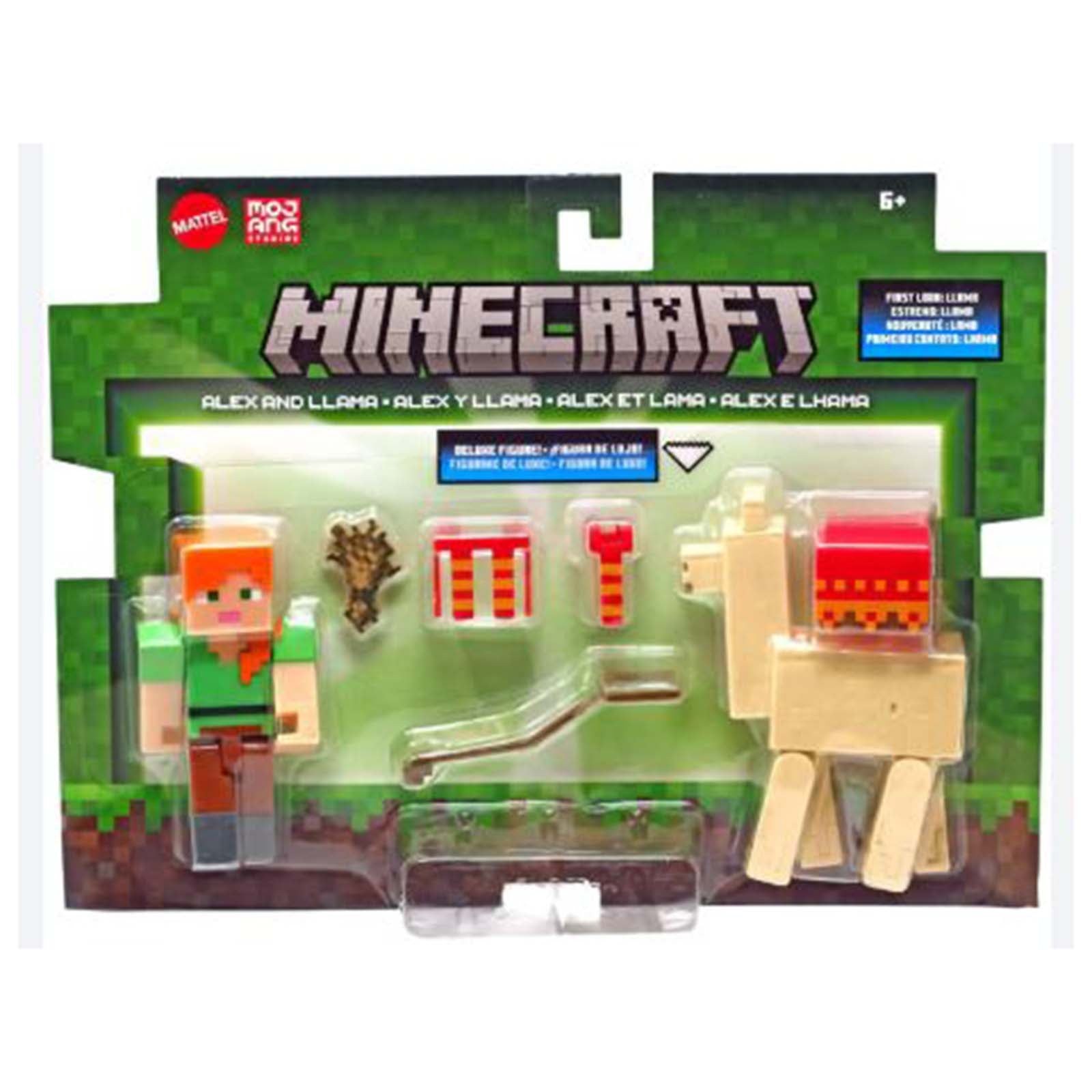 Mattel Minecraft Alex And Llama Figure Set – Elephant's Trunk