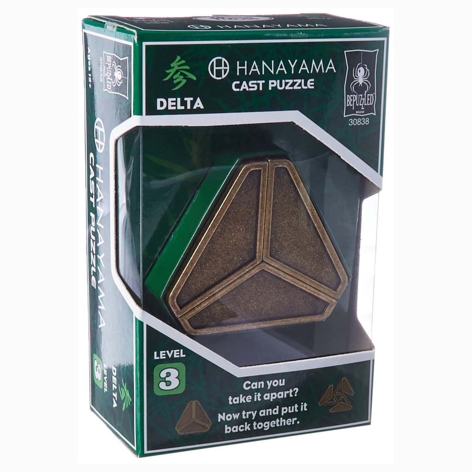 Hanayama Level 3 Delta Cast Puzzle – Elephant's Trunk